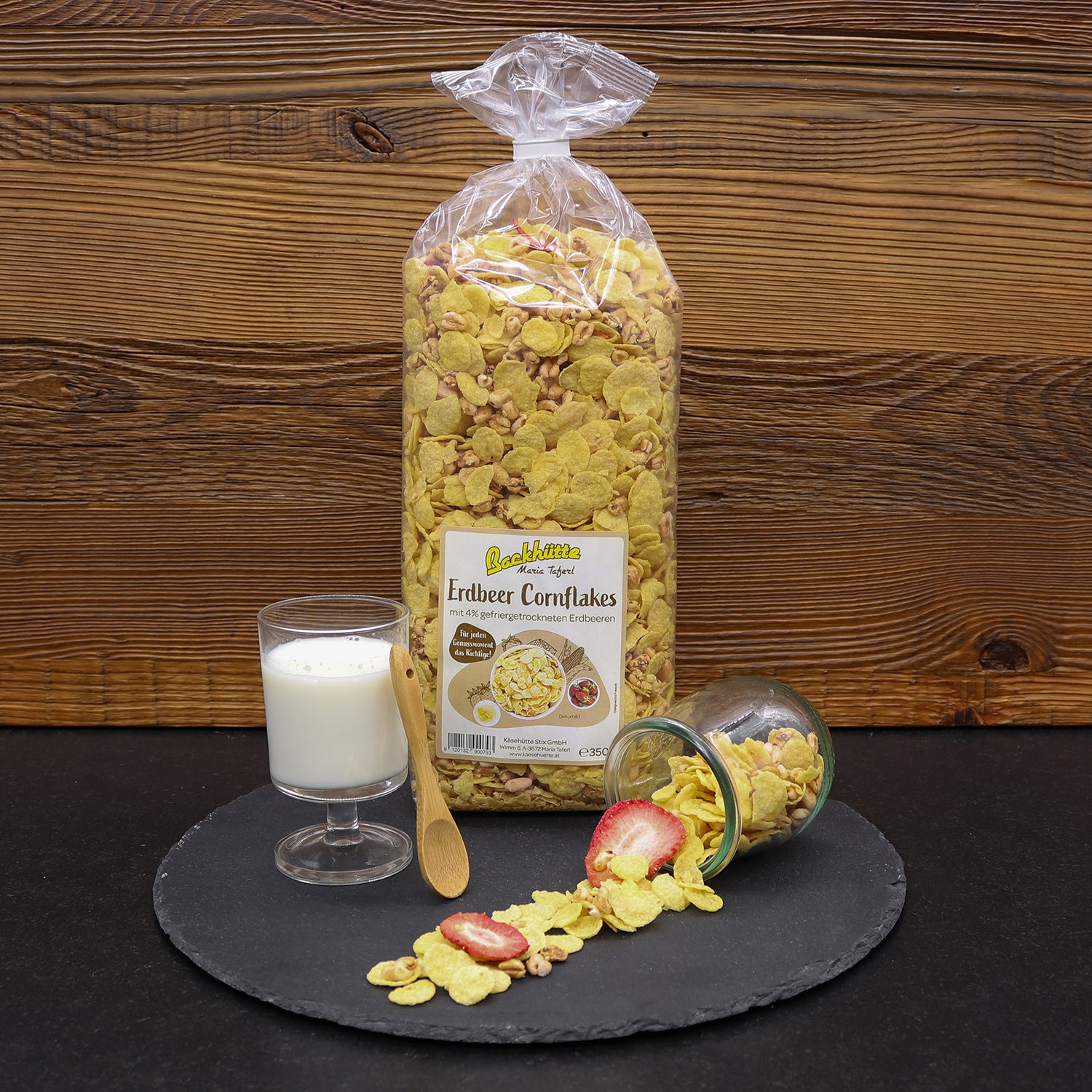 Erdbeer Cornflakes - Der süße Erdbeertraum